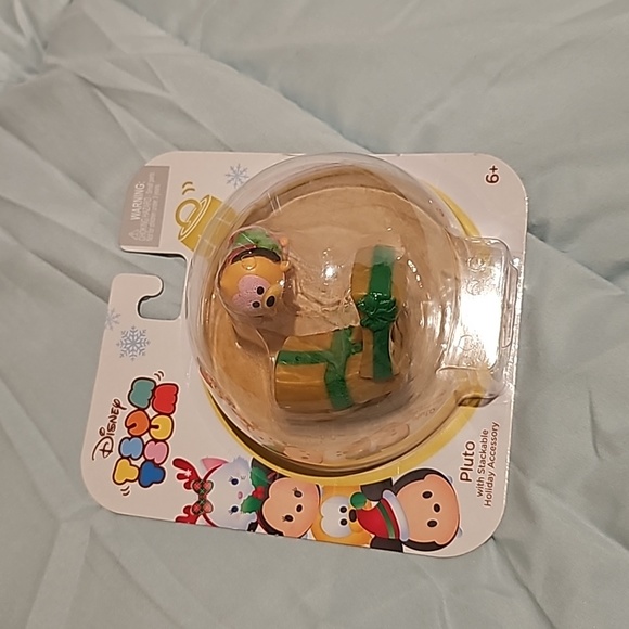 Disney | Toys | New Disney Tsum Tsum Holiday Pluto With Stackable ...